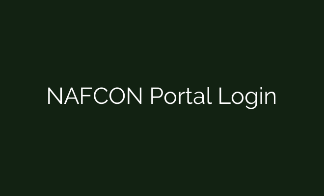 NAFCON Portal Login - British Visa